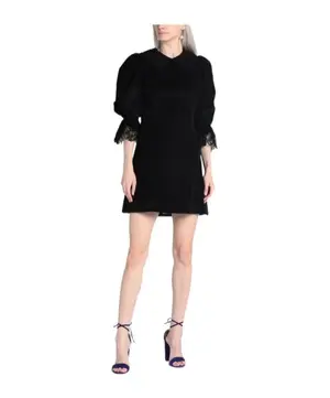 Dolce & Gabbana Solid Color Corduroy Dress