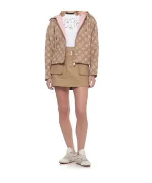 Casablanca Monogram Zip-up Hoodie