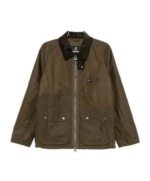 Barbour Corduroy-collar Zip-fastening Jacket