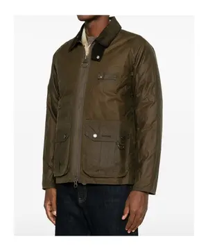 Barbour Corduroy-collar Zip-fastening Jacket