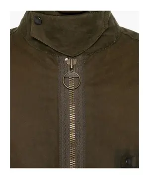 Barbour Corduroy-collar Zip-fastening Jacket