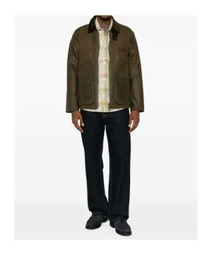 Barbour Corduroy-collar Zip-fastening Jacket