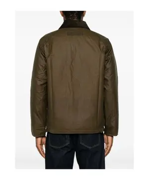 Barbour Corduroy-collar Zip-fastening Jacket