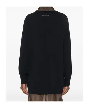 MAISON MARGIELA V-neck Raglan-sleeve Sweater