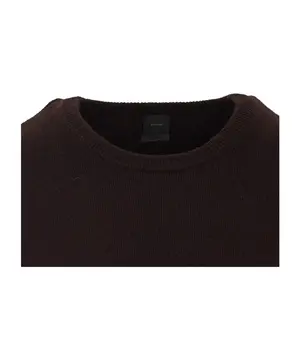 Pinko Oversized Lace-trim Crewneck T-shirt