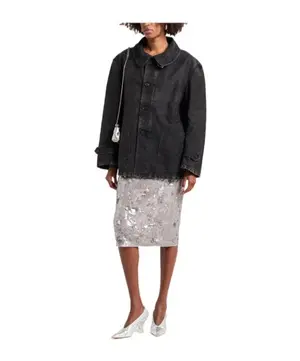 MAISON MARGIELA Minimalist Solid Color Jacket