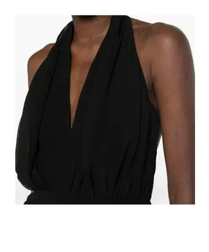 ROTATE BY BIRGER CHRISTENSEN Ruched Sequin-embellished Ruffled Mini Dress