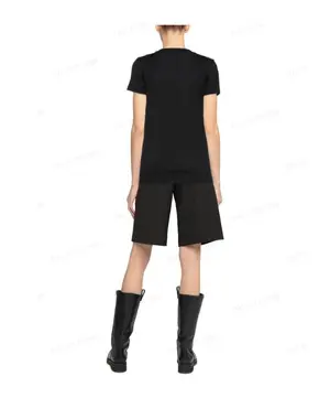 Max Mara Solidcolor Printed Tshirt