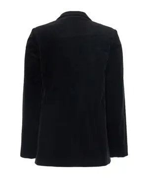 Antonelli Firenze Galbusera Velvet Double-breasted Blazer