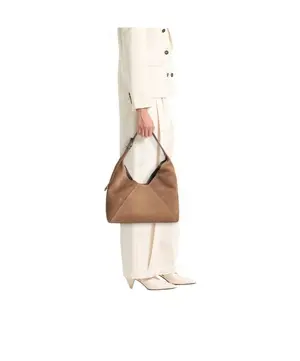 Brunello Cucinelli Suede Large Underarm Bag
