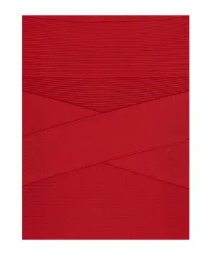 ROTATE BY BIRGER CHRISTENSEN Off-shoulder Mini Dress