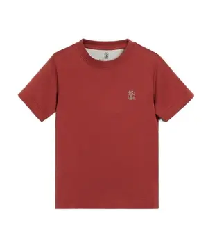 Brunello Cucinelli Cotton Jersey T-shirt With Logo
