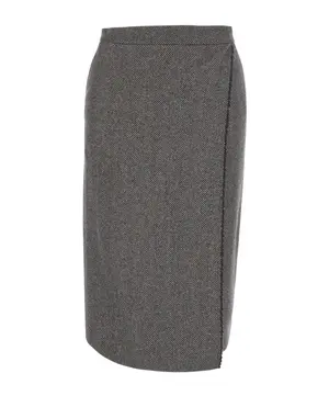 Antonelli Firenze Zippered Skirt - Brown