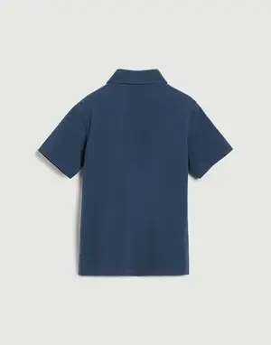 Brunello Cucinelli Cotton Piqué Polo Shirt With Logo