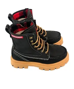 Dsquared2 Round-toe Short Boots - No