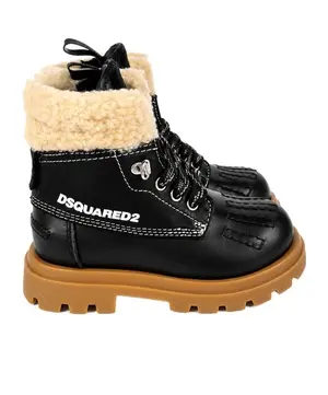Dsquared2 Round-toe Short Boots - No