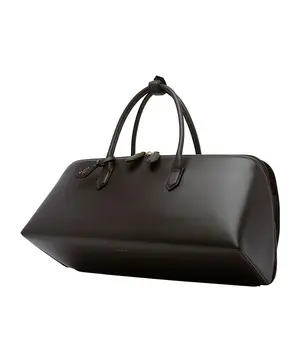 Alaïa Delta Medium Tote Bag - Brown