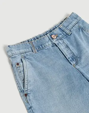 Brunello Cucinelli Classic Denim Flared Trousers With Monili
