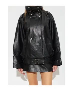 IRO PARIS Long-sleeve Leather Jacket
