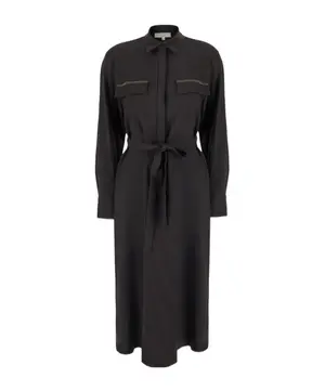 Antonelli Firenze Mykonos Belted Shirt Dress