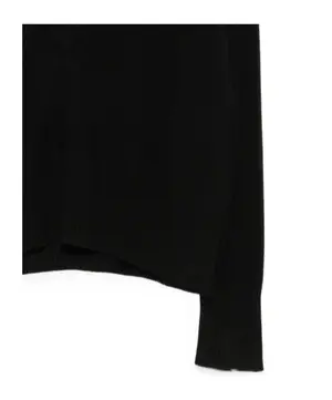 SEMICOUTURE V-neck Long-sleeve Knit Top