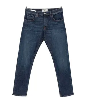 PT TORINO Faded Straight-leg Jeans