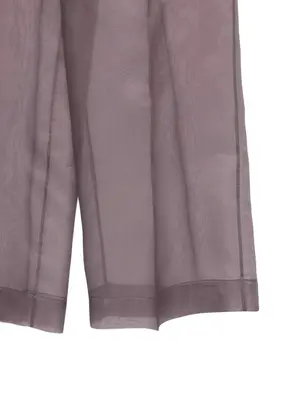 Antonelli Firenze Sheer Wide-leg Trousers