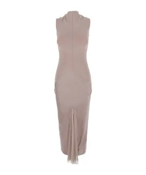 Rick Owens Sliced Panel Maxi Dress