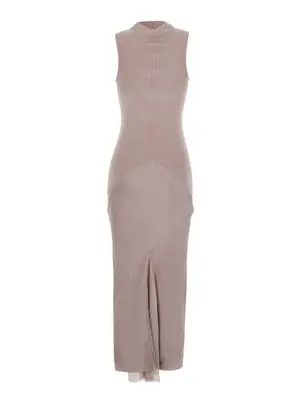 Rick Owens Sliced Panel Maxi Dress