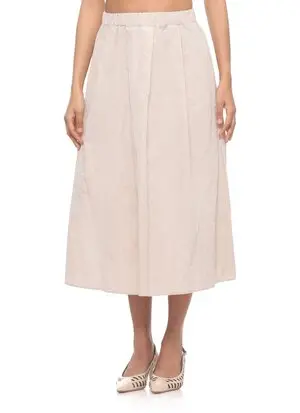 Antonelli Firenze Oreo Elastic-waist Midi Skirt