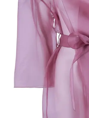 Antonelli Firenze Sheer Belted Robe