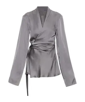 Rick Owens Long-sleeved Wrap Dress