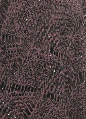 Antonelli Firenze Brionia Fringe Knit Poncho