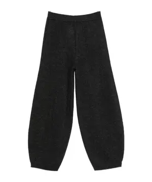 SEMICOUTURE Lantern-silhouette Casual Trousers