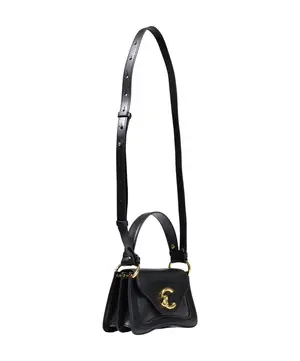 COCCINELLE Flap Shoulder Bag - Black