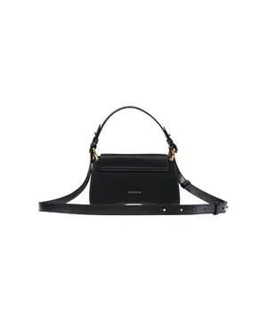 COCCINELLE Flap Shoulder Bag - Black