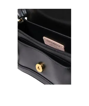 COCCINELLE Flap Shoulder Bag - Black