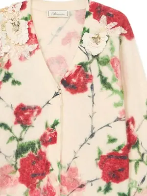 Blumarine Long-sleeve Knit Cardigan - No