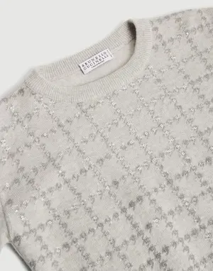 Brunello Cucinelli Cashmere Sequin-embellished Crew-neck Sweater