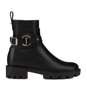 CHRISTIAN LOUBOUTIN Dianouchette Lug Ankle Boots