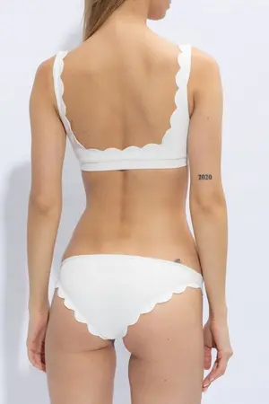 Marysia Mini Palm Springs Bikini Top - White