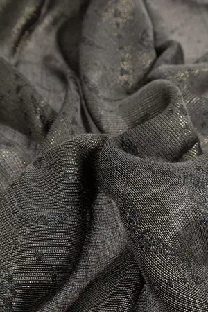 Zadig&Voltaire Voltaire Glenn Monogram Frayed Edge Scarf