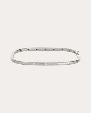 Moritz Glik Diamond Petite Core Stacking Bangle - Gold