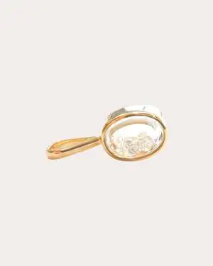 Moritz Glik Diamond Oh Miniature Charm In Yellow