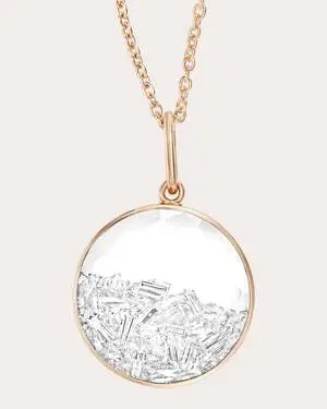 Moritz Glik Diamond Core 15 Pendant Necklace - Gold