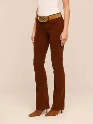 L'Agence Saffia Stretch Corduroy Pants