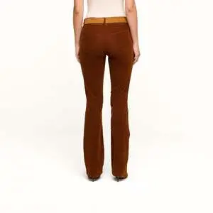 L'Agence Saffia Stretch Corduroy Pants - Java