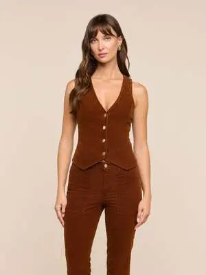 L'Agence Yelena Corduroy Vest