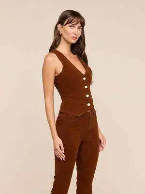 L'Agence Yelena Corduroy Vest
