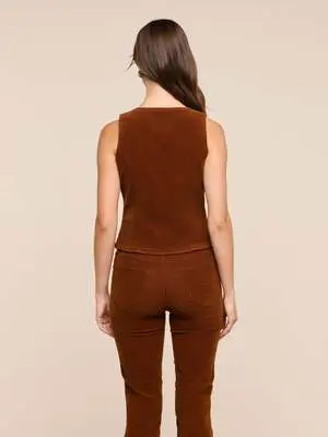 L'Agence Yelena Corduroy Vest
